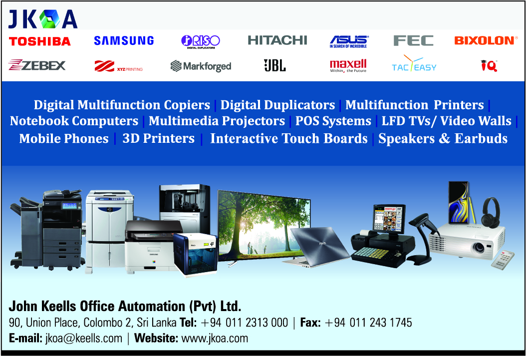 John Keells Office Automation (Pvt) Ltd - Sri Lanka Telecom Rainbowpages