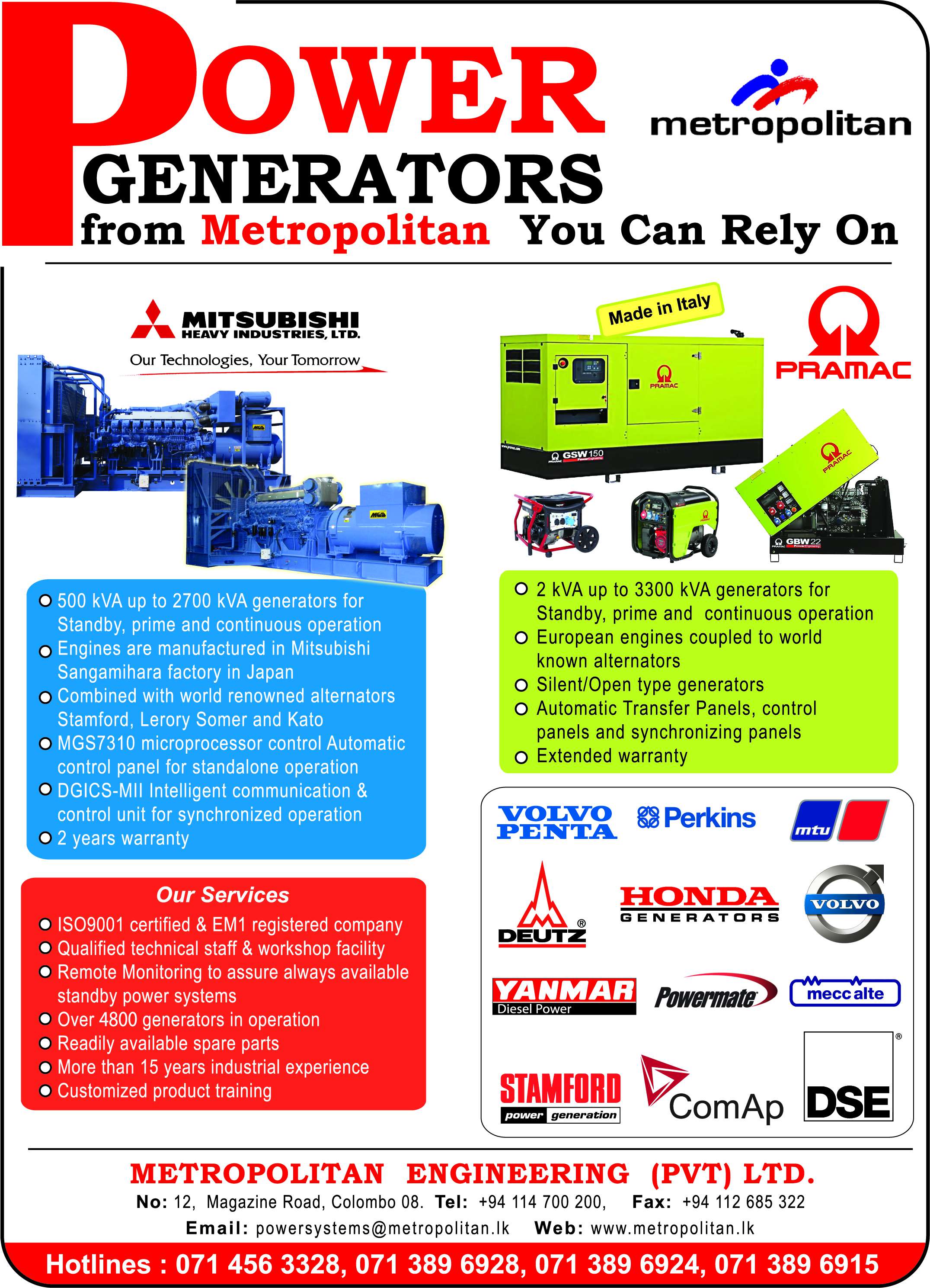 Metropolitan Technologies (Pvt) Ltd - Sri Lanka Telecom Rainbowpages