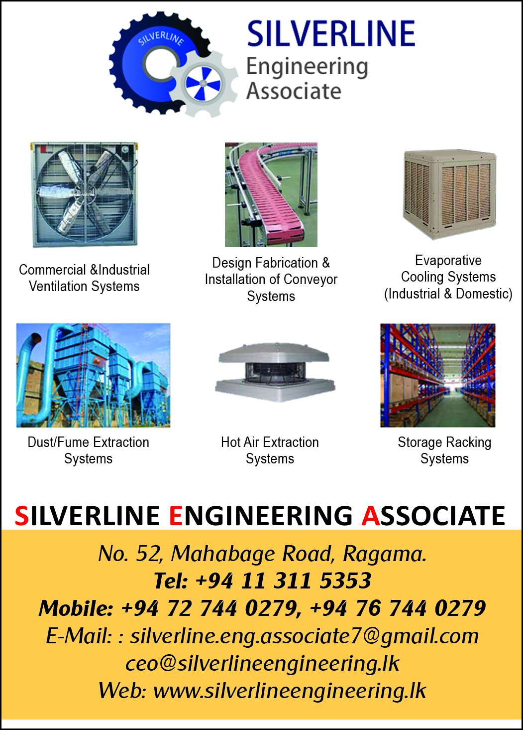 Silverline Engineering Associate - Sri Lanka Telecom Rainbowpages